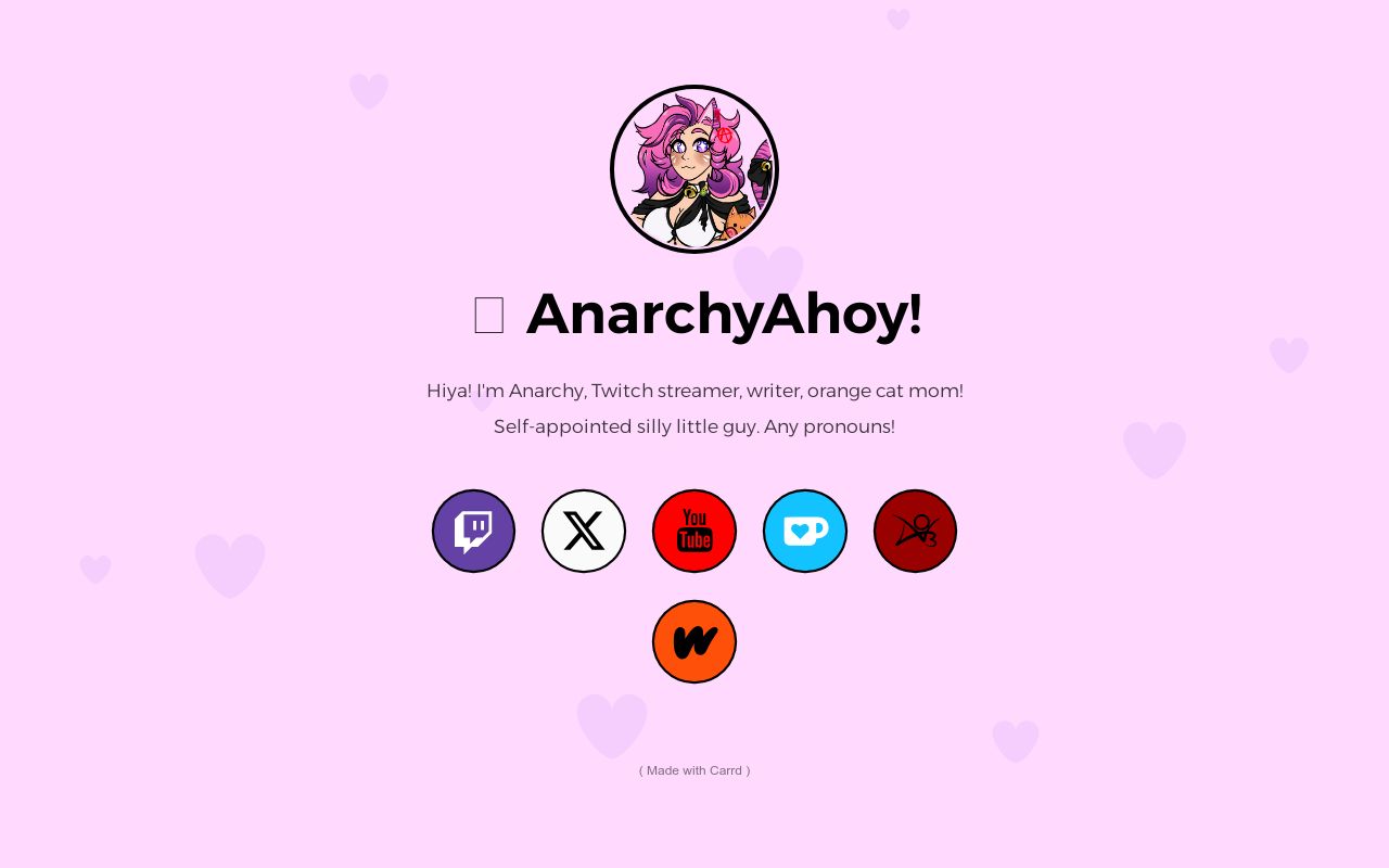 AnarchyAhoy's Caard